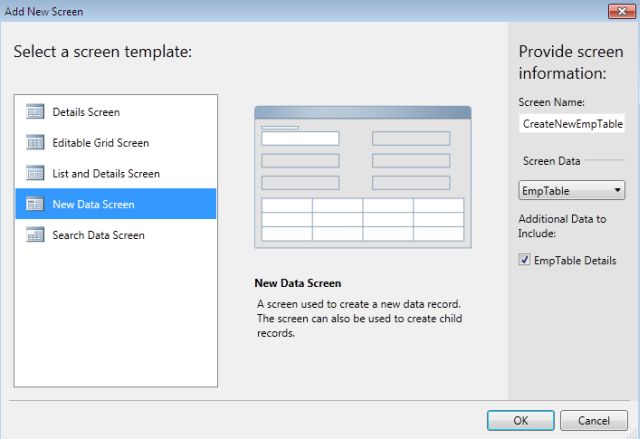 Adding Records at Run Time in Visual Studio LightSwitch 2012